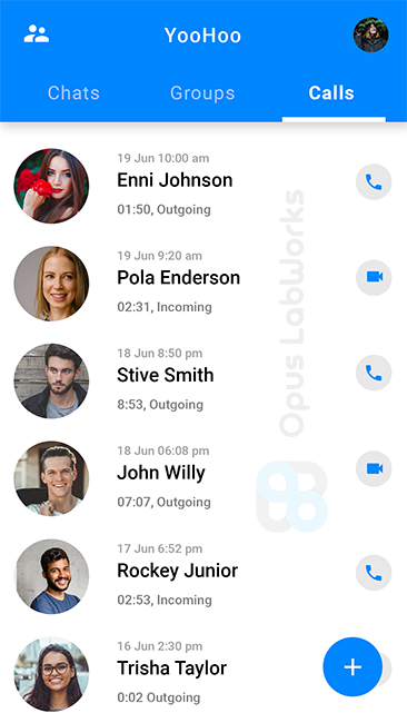 Android Firebase Chatting App with Voice Call, Video Call, Voice messages, Groups Chat| YooHoo ...